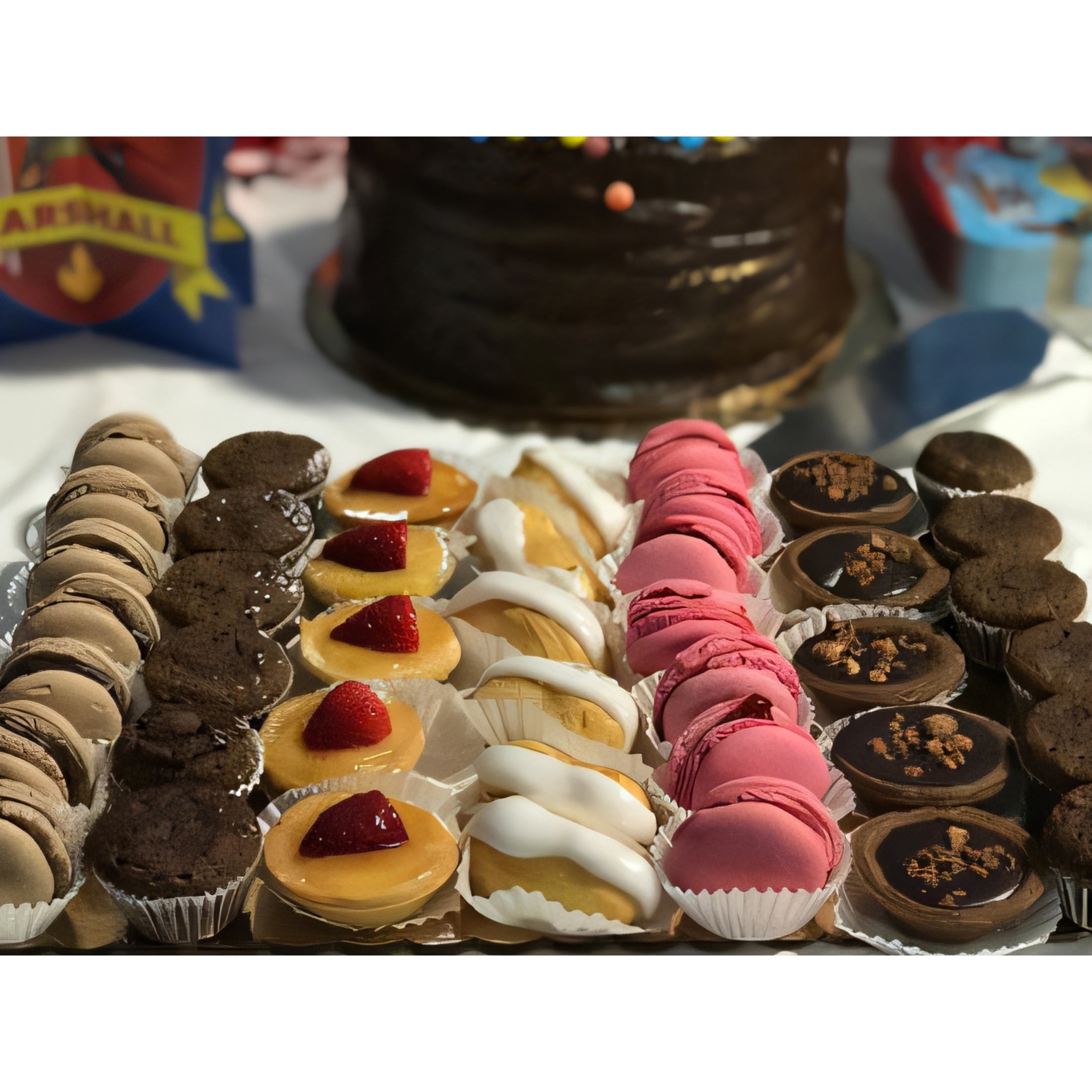 Jessica Abraham French Bakery - Petit-Fours Mix - 25 Pieces - Walmart.com