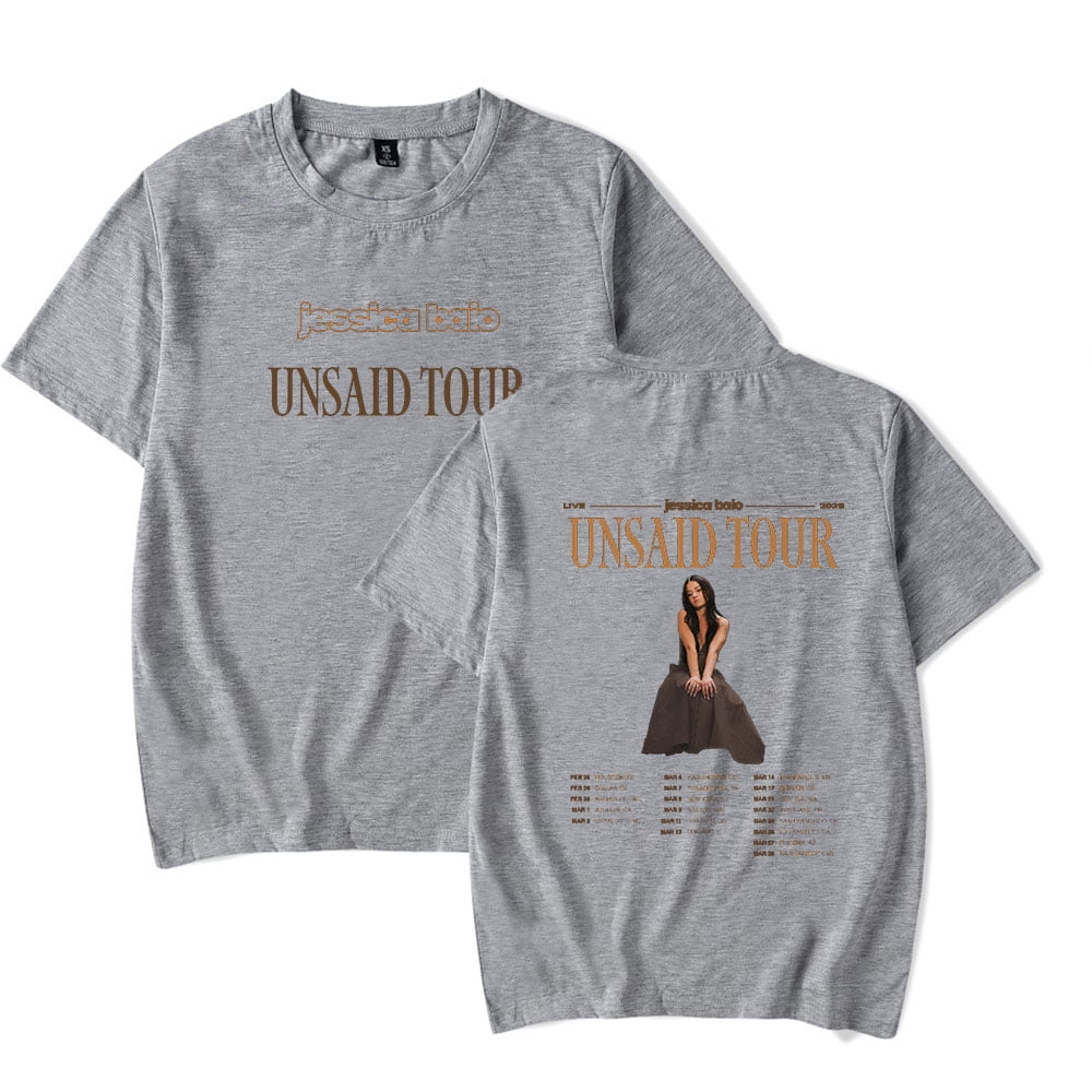 Jessica Baio The UNSAID Tour 2025 T-Shirts Merch Women Clothes Trend ...