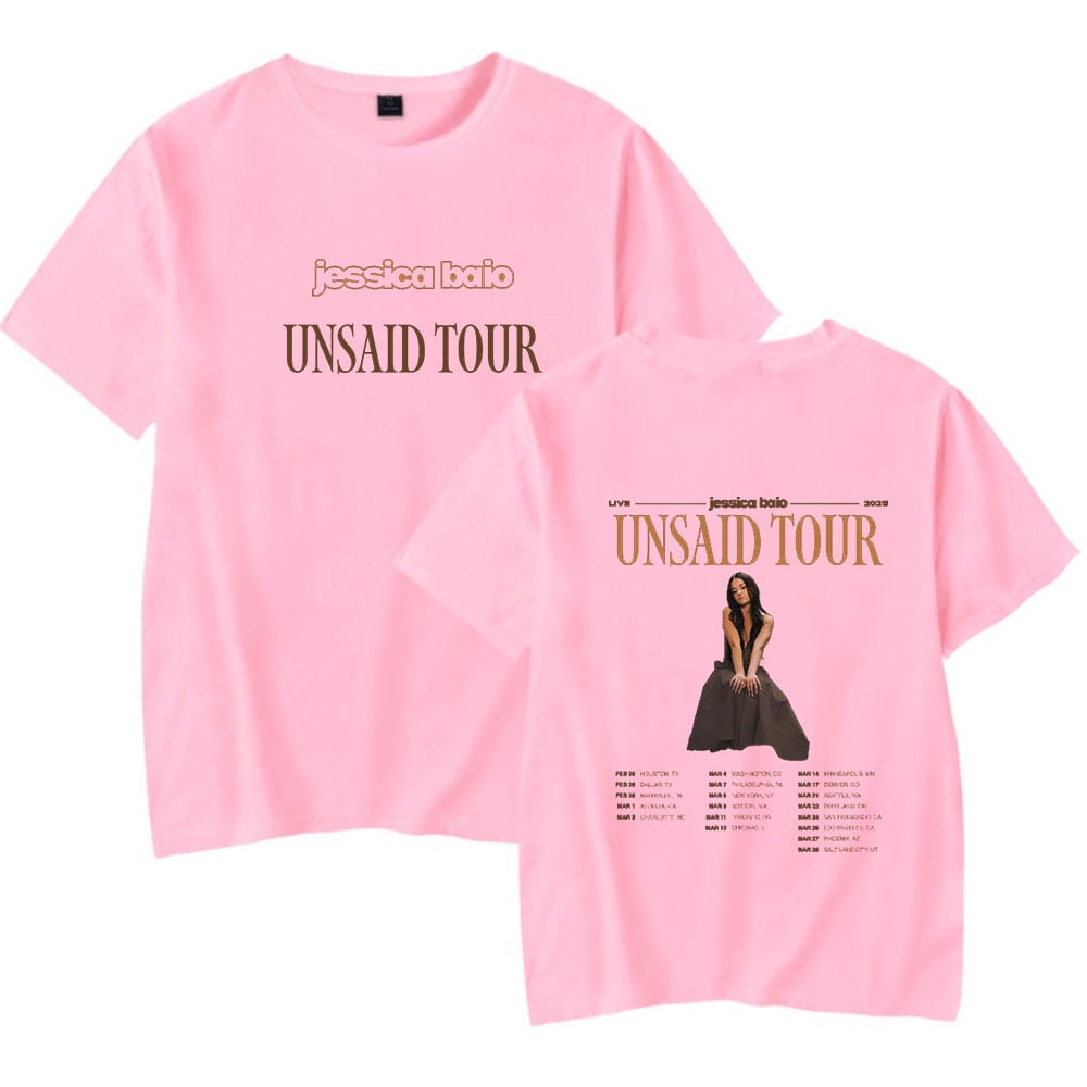 Jessica Baio The UNSAID Tour 2025 T-Shirts Merch Women Clothes Trend ...