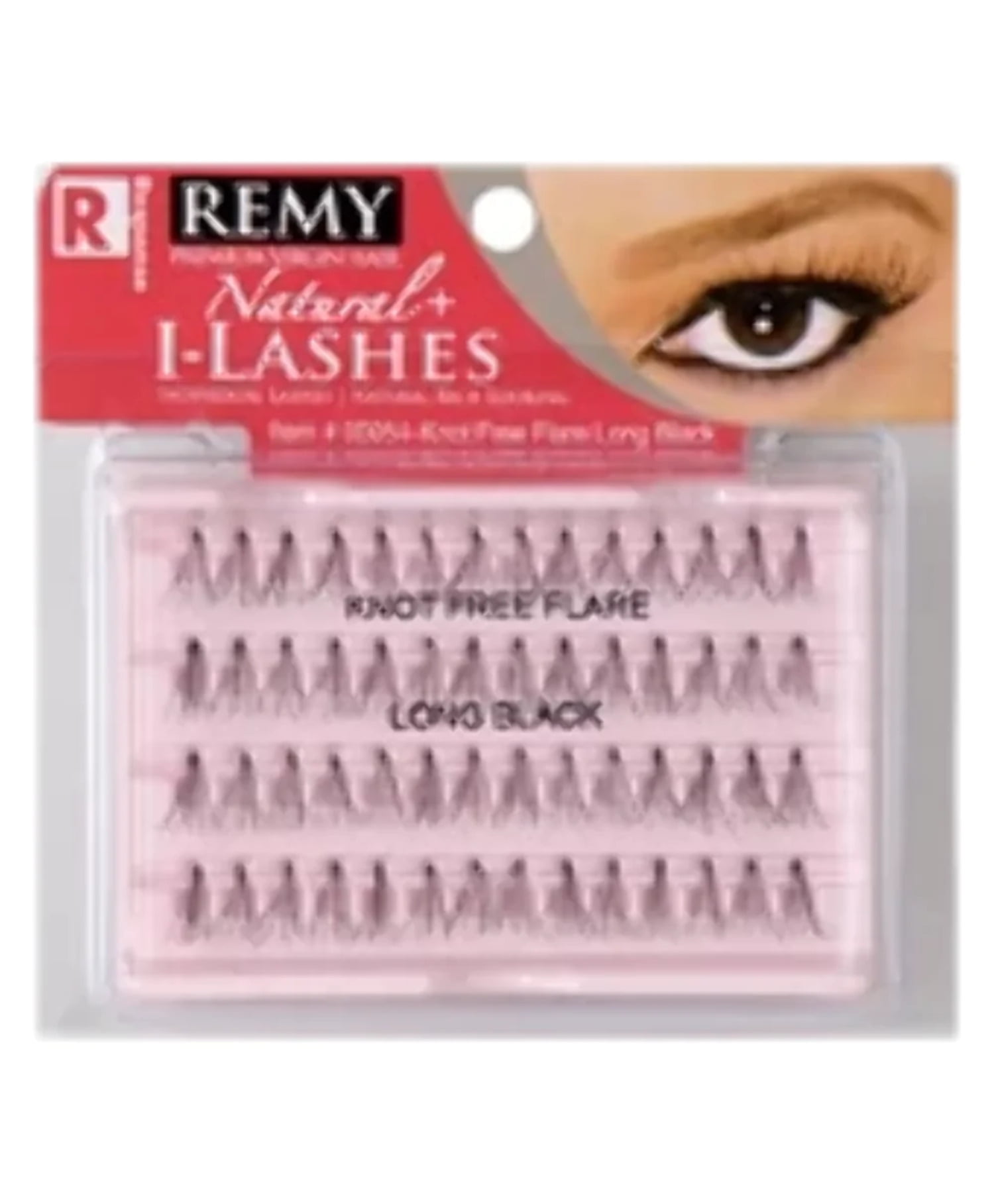Jessica Collection - REMY I-Lashes #054 KNOT FREE FLARE LONG BLACK ...