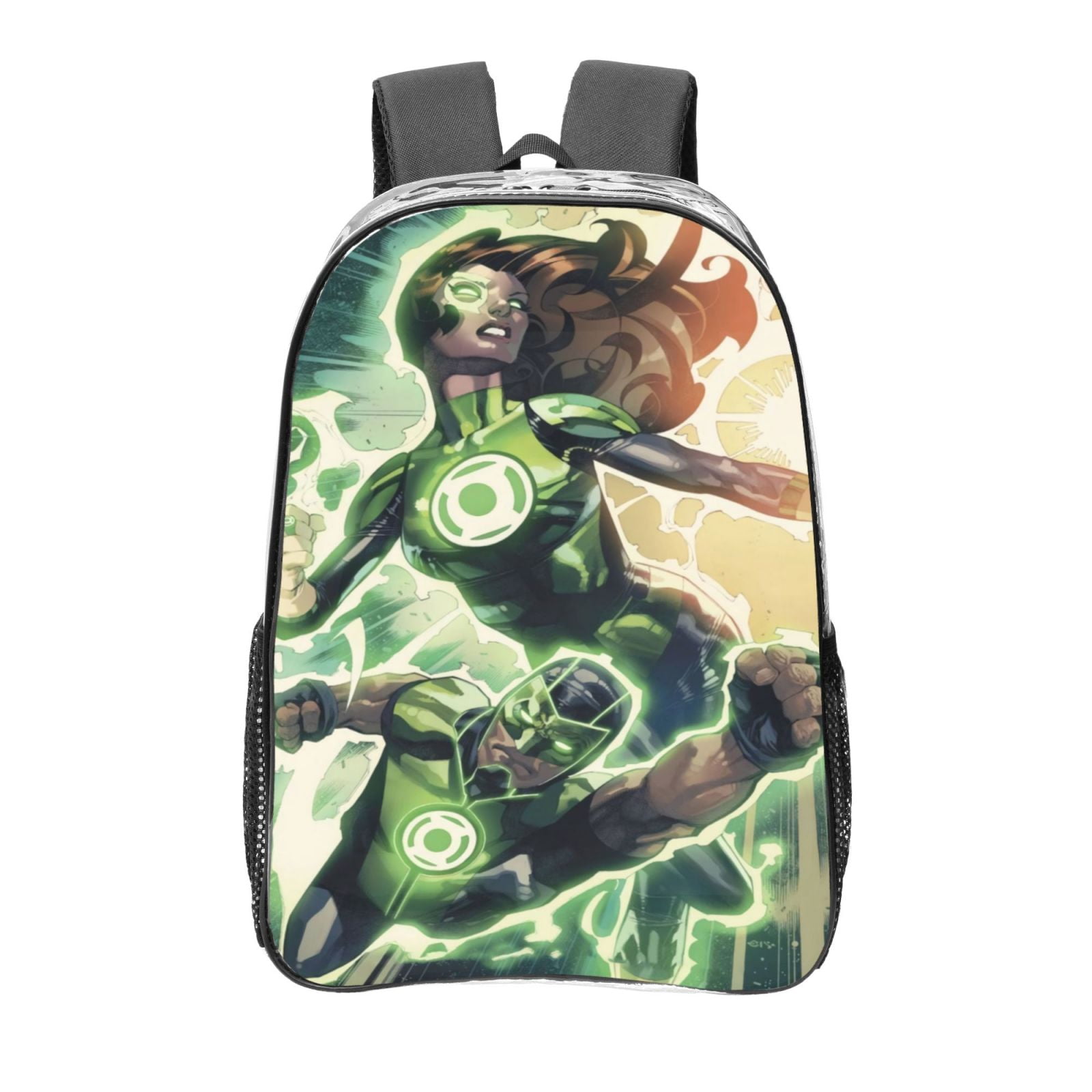 Jessica Cruz Clear Backpack 16 Inch Large Capacity PVC Transparent ...