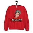Jessica Fletcher I Killed Them All Murder She Wrote Meme Gift Tee T ...