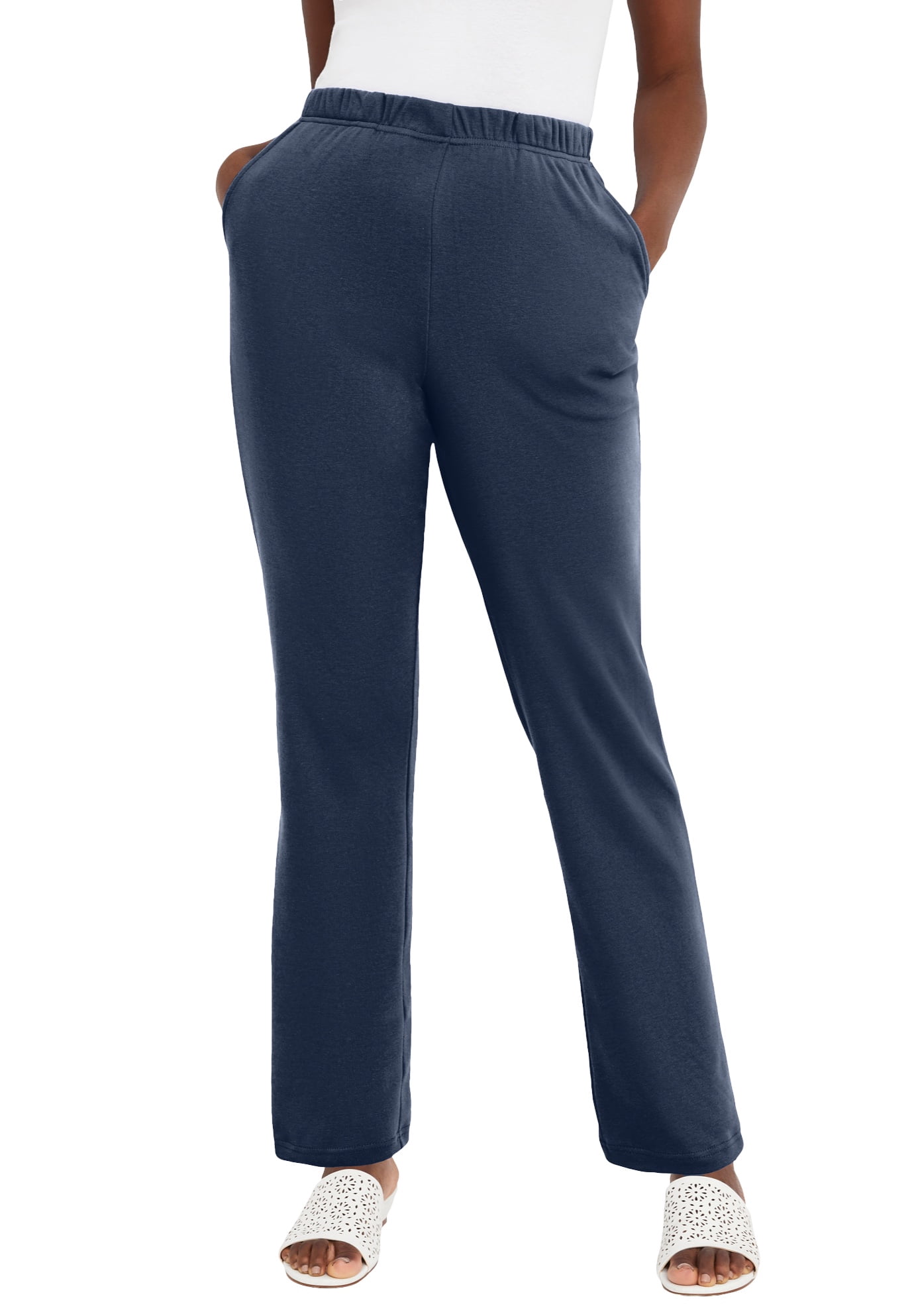 Jessica London Women's Plus Size Soft Ease Pant - Walmart.com