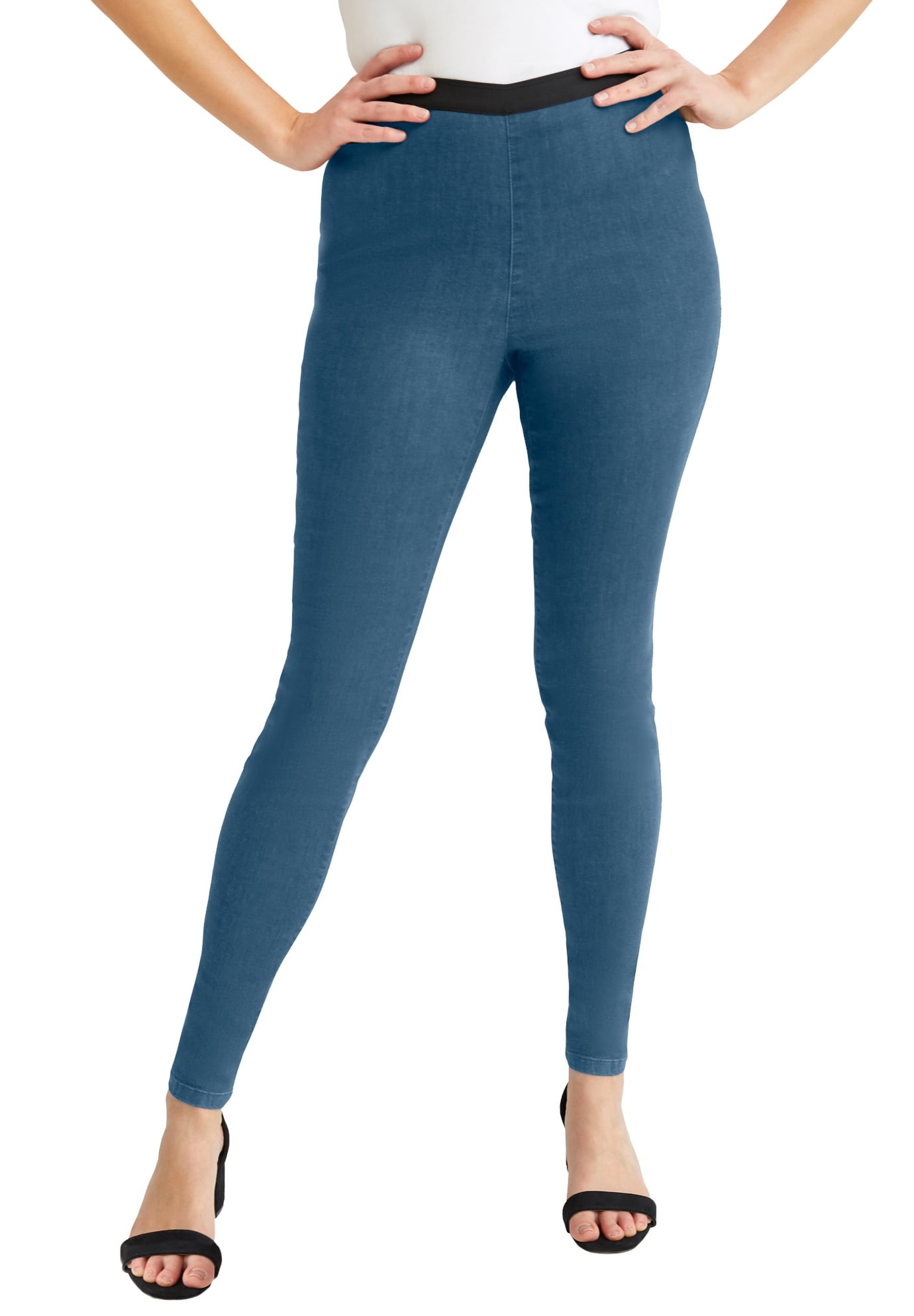 Jessica London Women's Plus Size Stretch Denim Skinny Jegging - Walmart.com