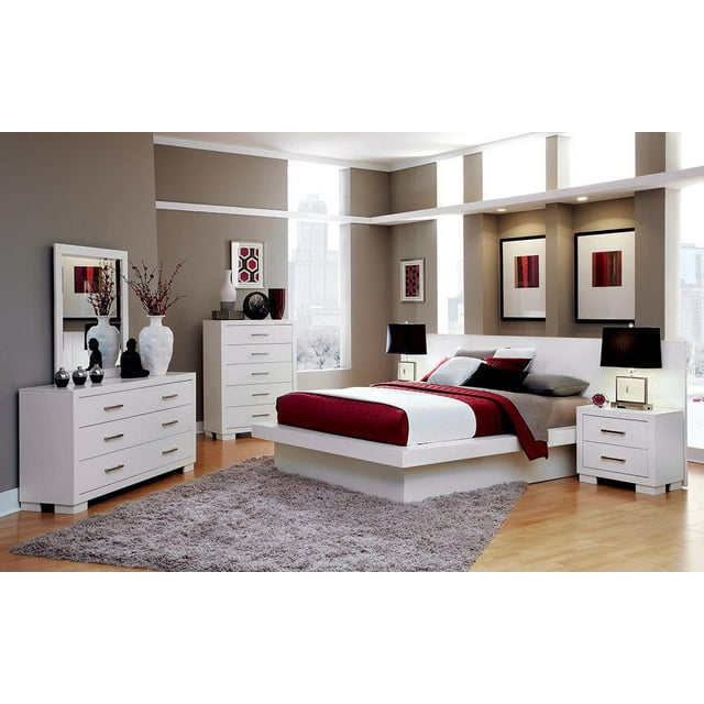 Jessica Minimalistic Platform Bedroom Set - Walmart.com