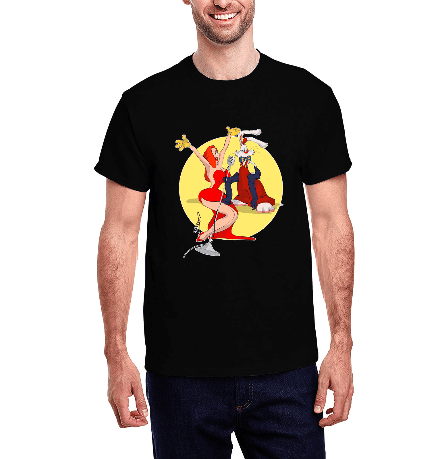 Jessica Rabbit and Roger Rabbit Who Framed Roger Rabbit Retro Movie Fan ...