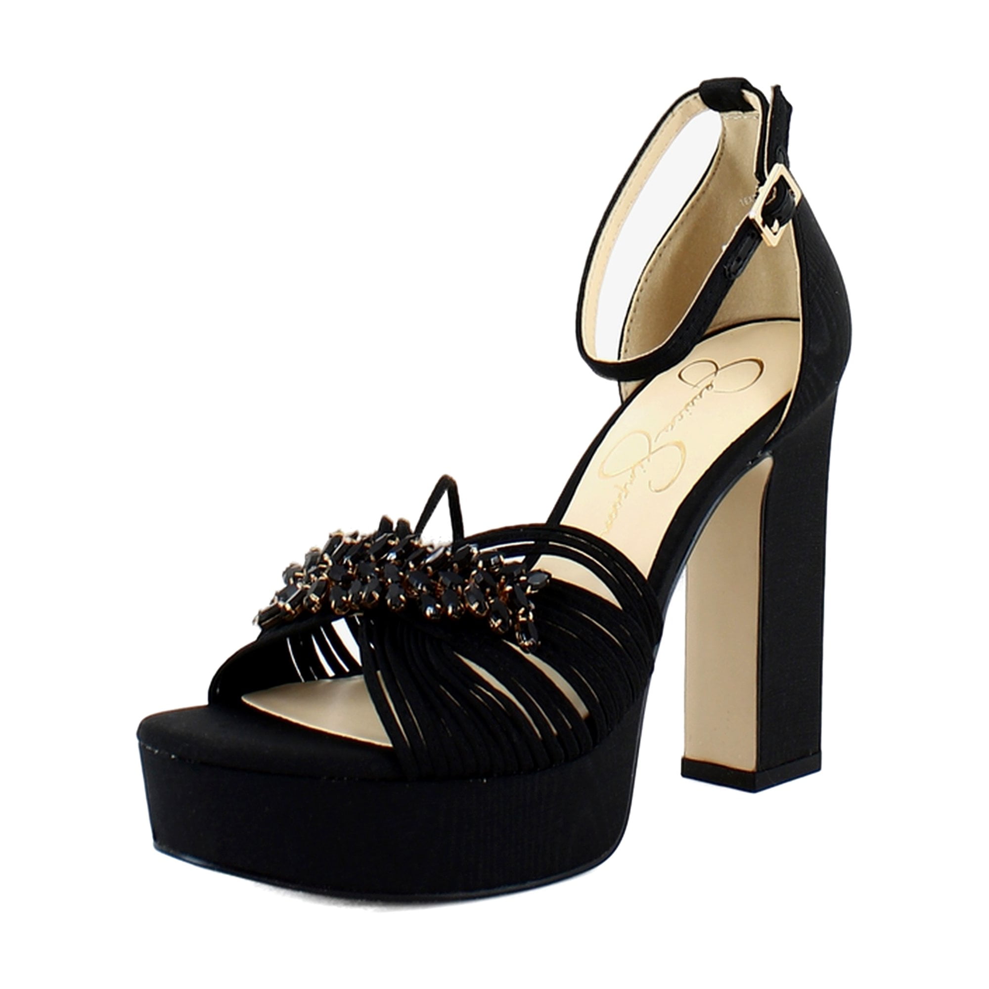 Jessica Simpson Anissia Women's Heels Black Size 11 M - Walmart ...