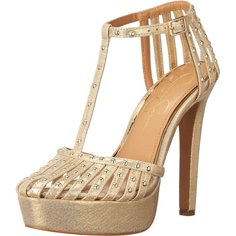 Jessica Simpson Gold Pumps Jessica Simpson Glynis Platform Pump Free