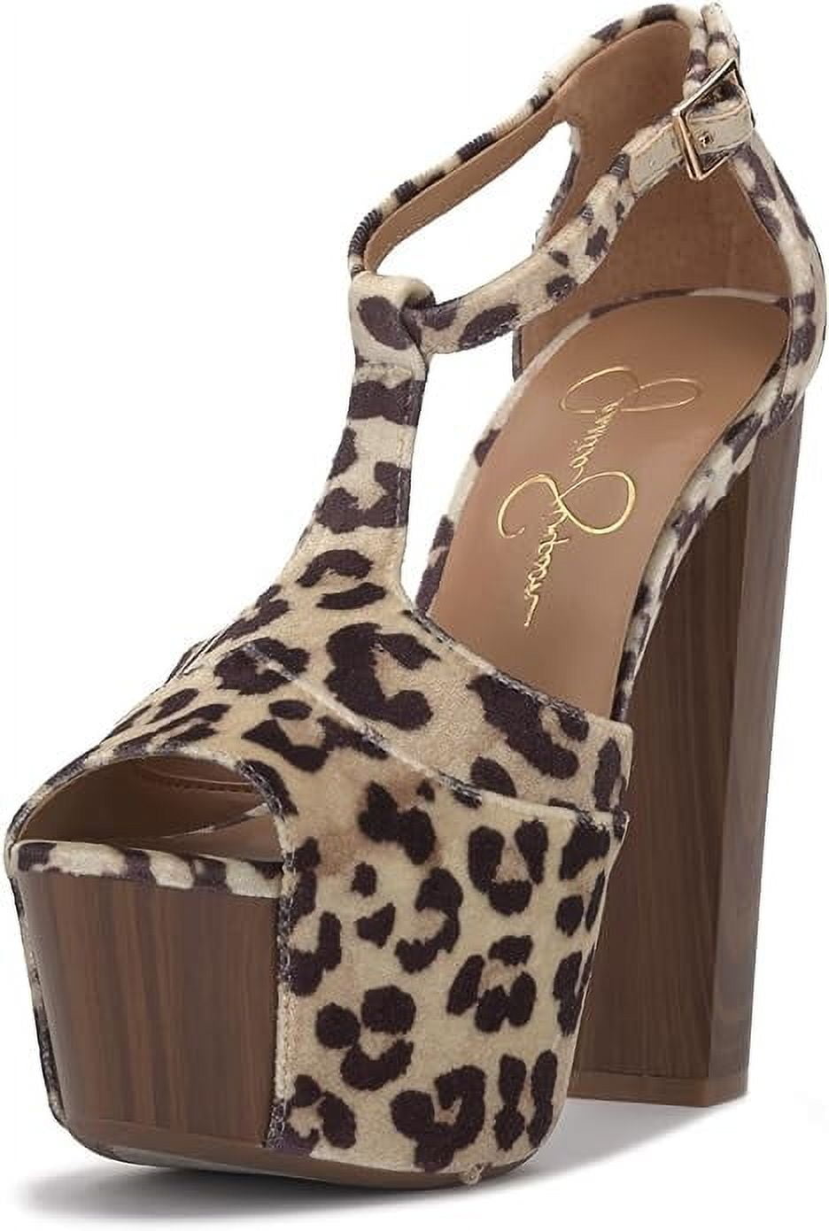 Jessica Simpson Dany Women's Peep Toe Heeled Platform Sandals Pumps ...