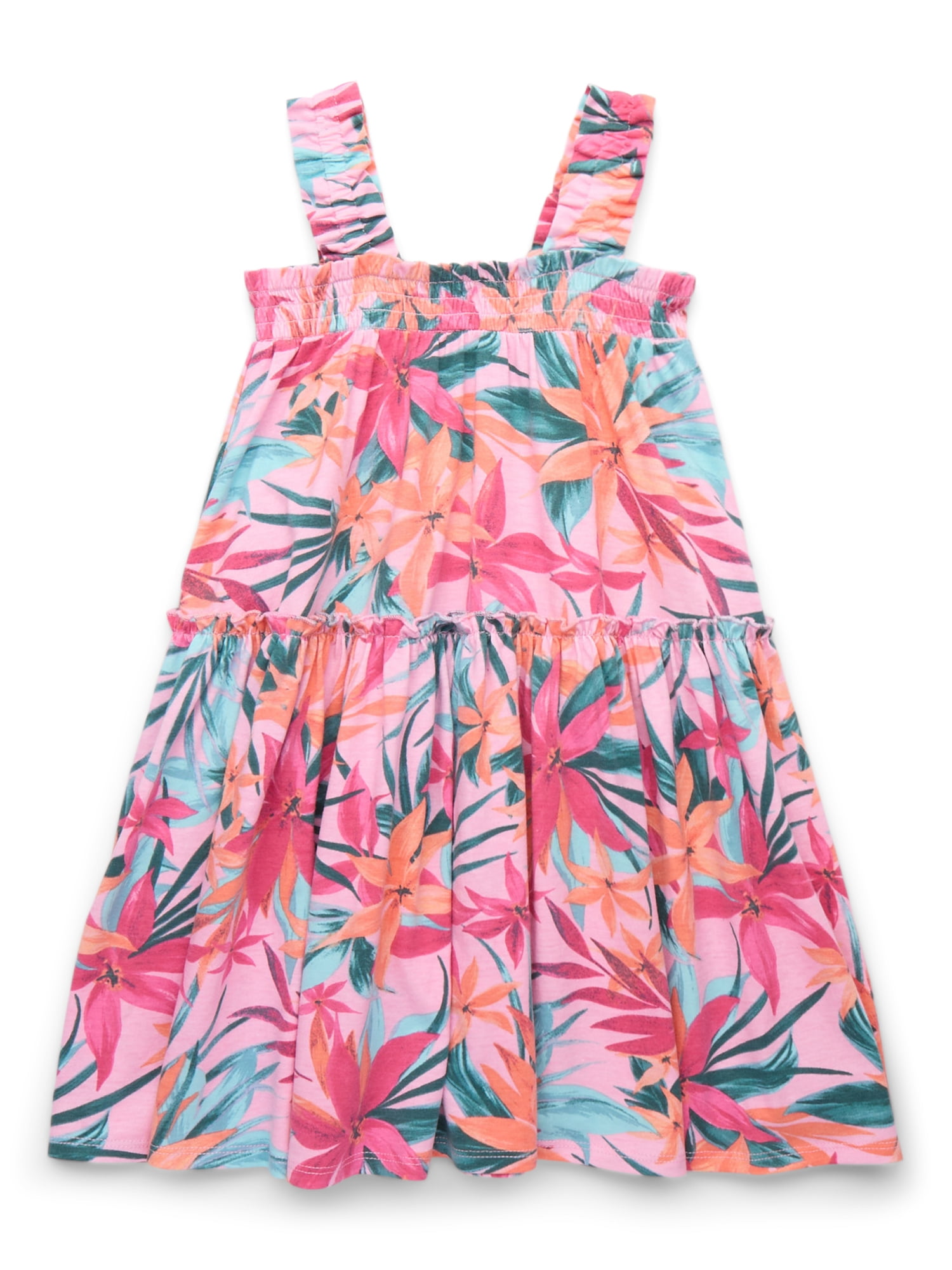 Jessica Simpson Girls Swimsuit Cover-Up Dress with Ruffles, Sizes XS-XL ...