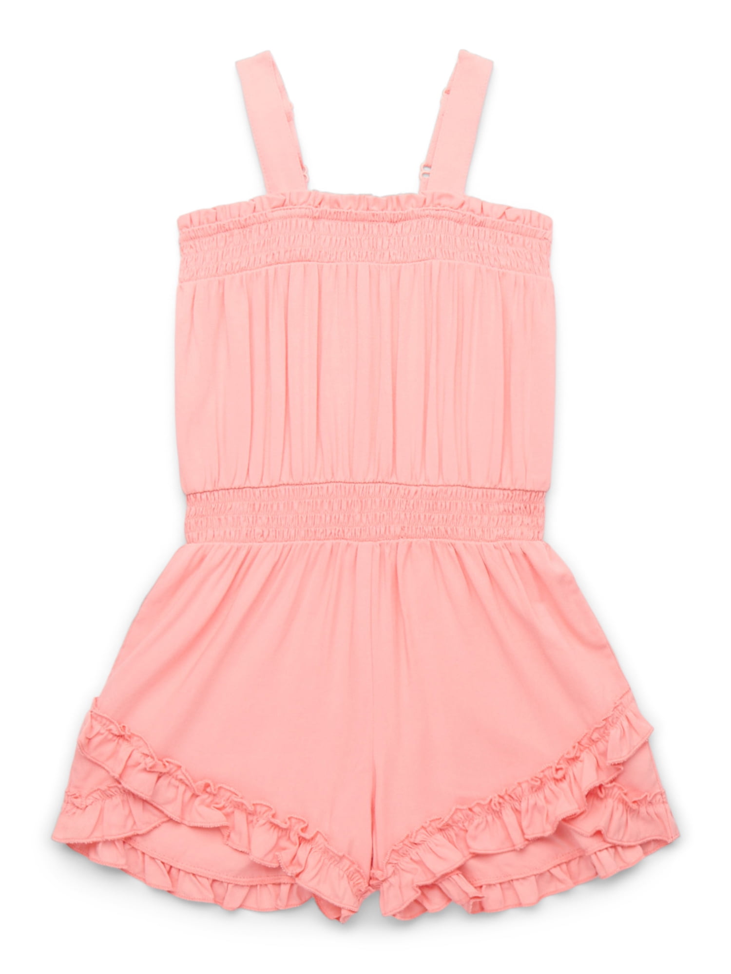 Jessica Simpson Girls Swimsuit Cover-Up Romper Beachwear - Walmart.com