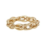 Jessica Simpson Women's Interlocking Link Bracelet - Walmart.com