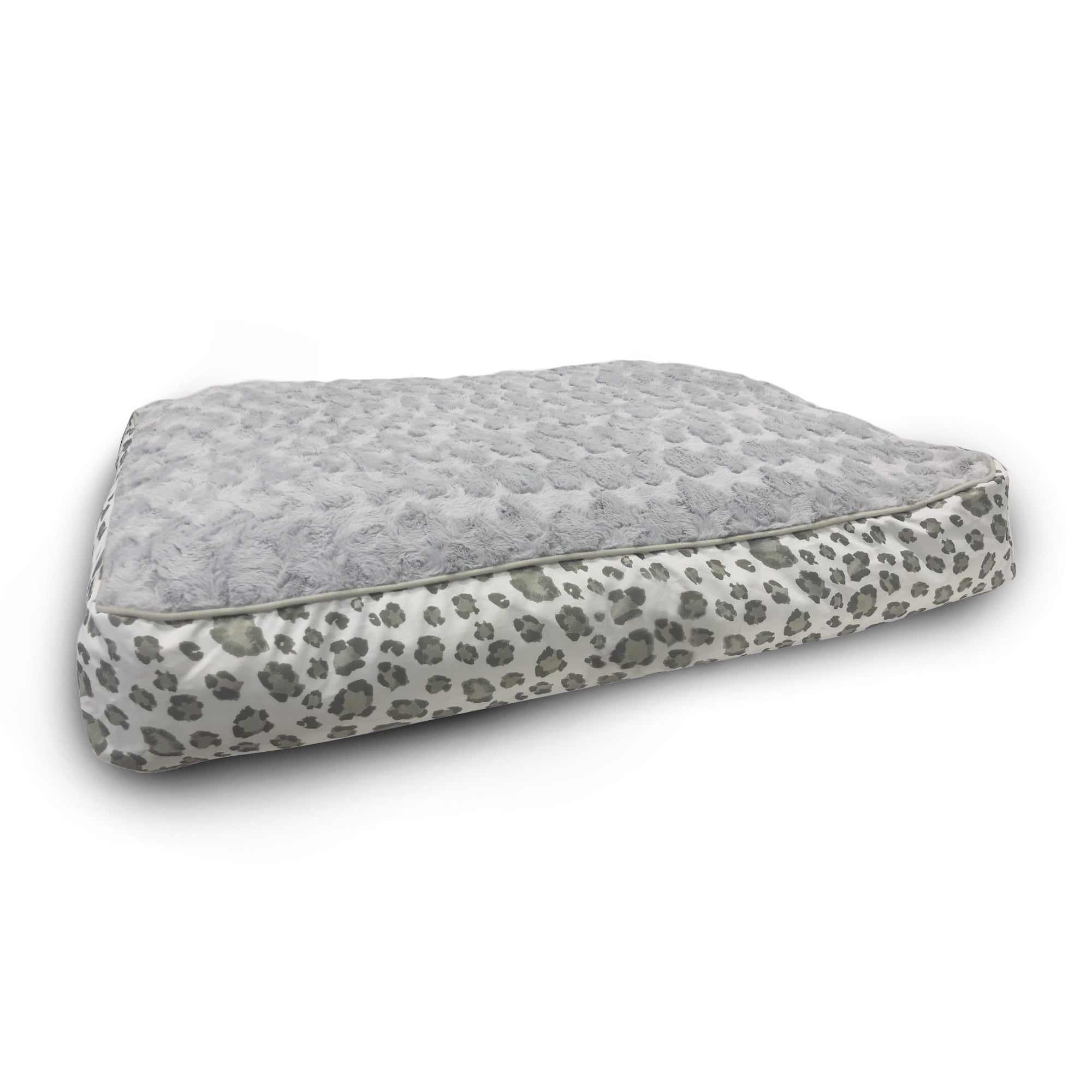 Jessica Simpson Large Orthopedic Memory Foam Plush Pillow Dog Bed ...
