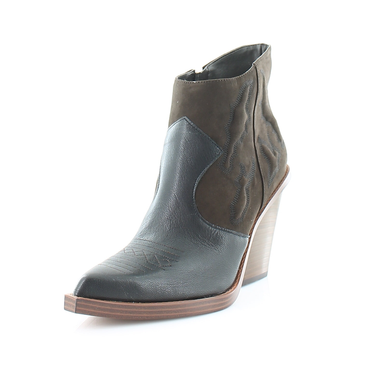 Jessica Simpson Lesia Women's Boots Black/Ash Brown Size 8.5 M ...