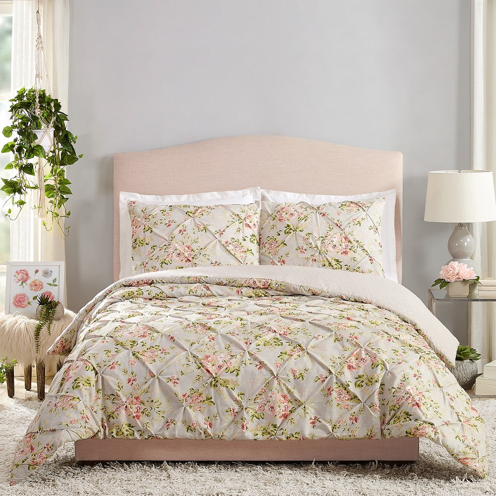 Jessica Simpson Mils Gray King 2-Piece Comforter Set - Walmart.com