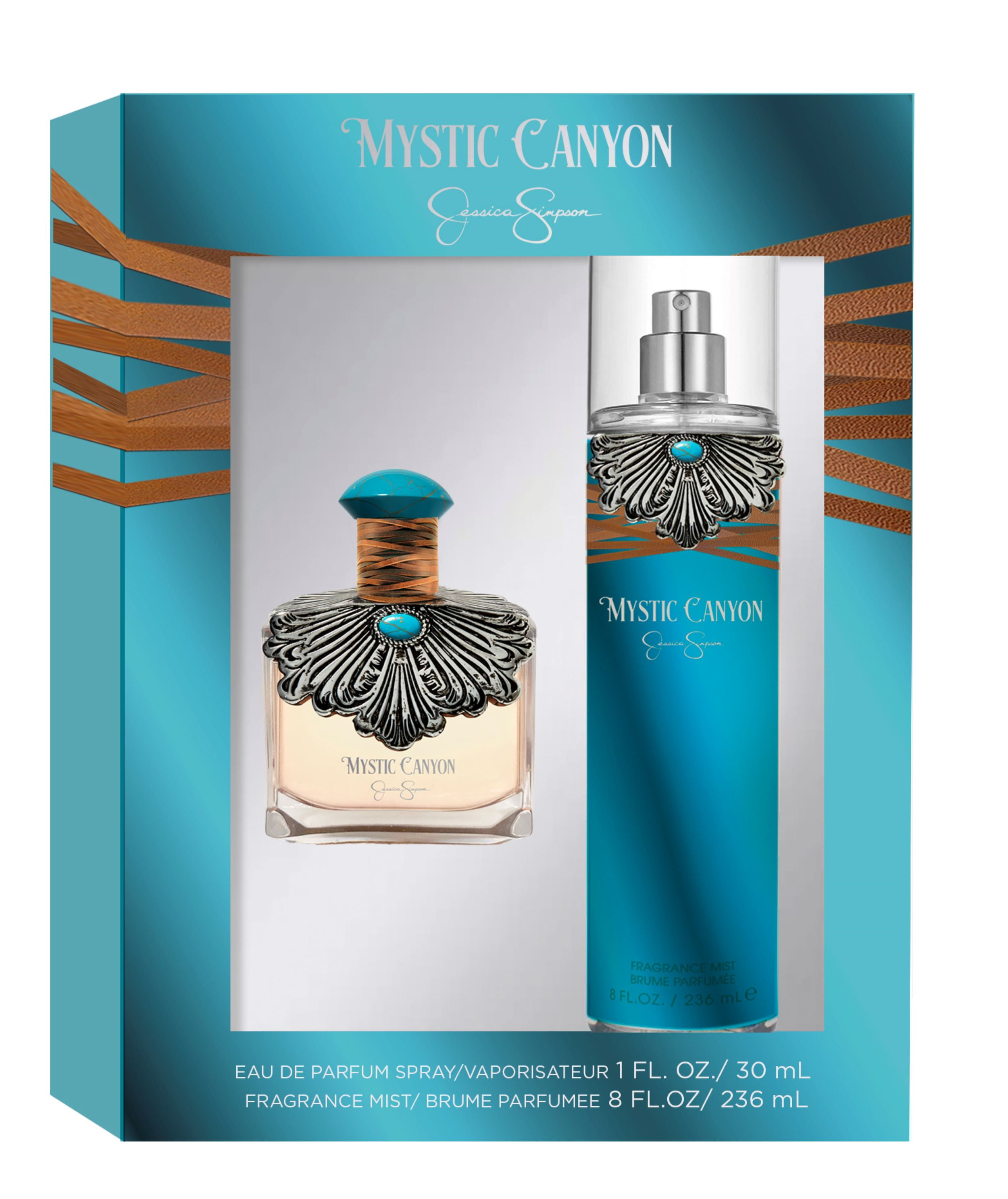 Jessica Simpson Mystic Canyon Perfume Gift Set for Women, 2 Pieces ...
