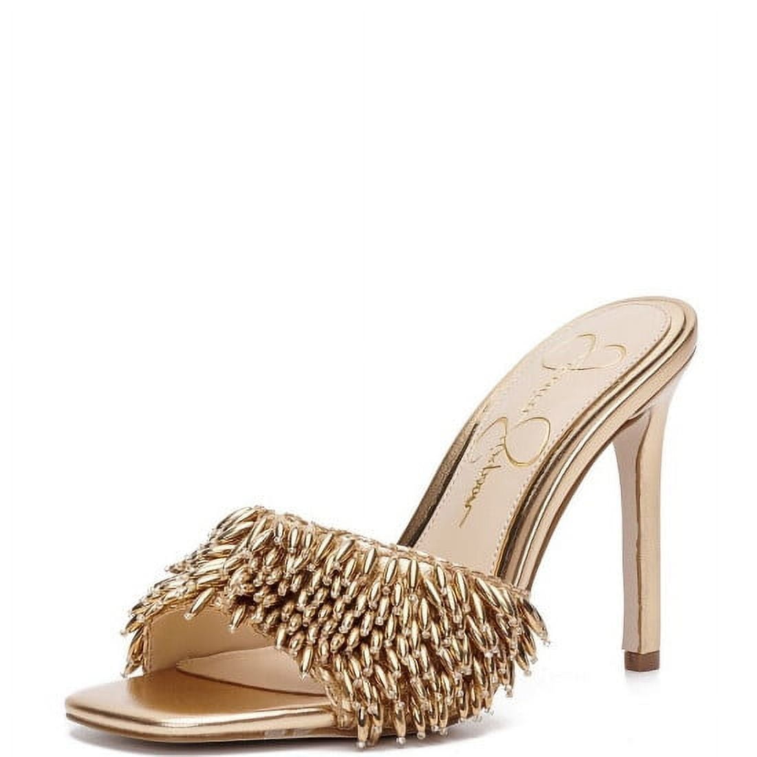 Jessica Simpson Olya Sandals Women Slip On Mule Stiletto Heel Open Toe ...