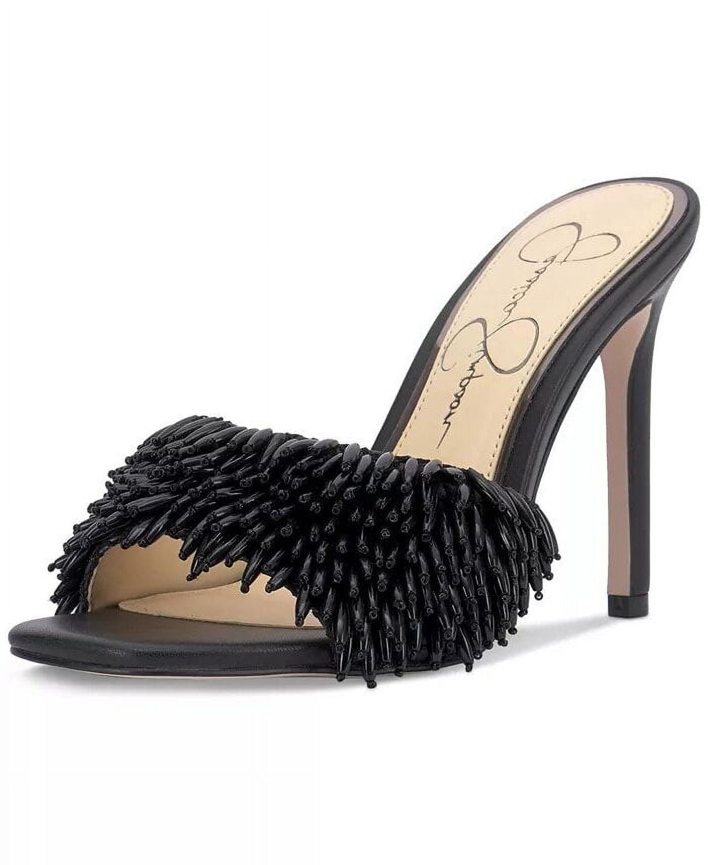 Jessica Simpson Olya Sandals Women Slip On Mule Stiletto Heel Open Toe ...