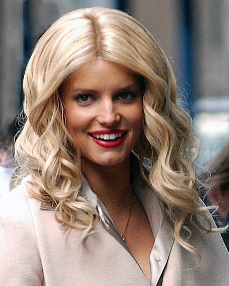 Jessica Simpson On Location For Jessica Simpson On Location Filming Blonde Ambition Lower ...