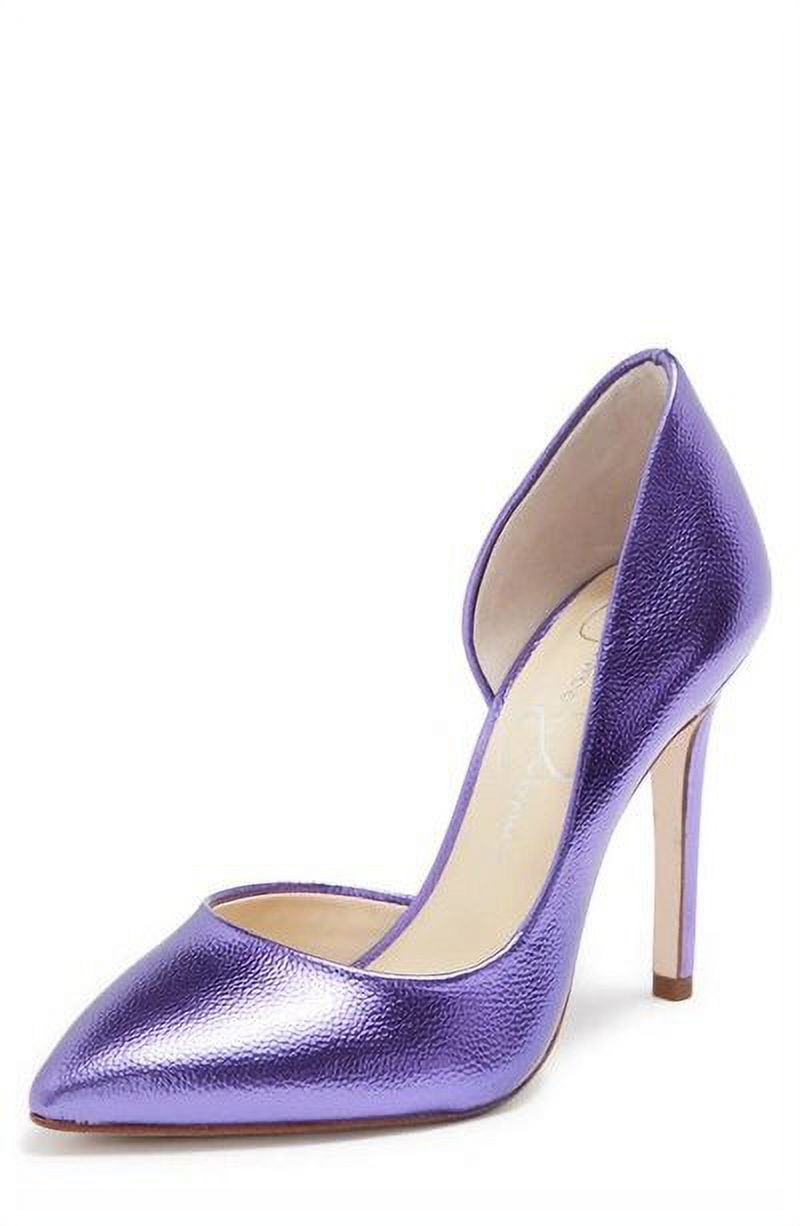 Jessica Simpson Paryn Meta Purple Slip On Pointy Toe Stiletto Heel d ...