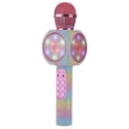 Jessica Simpson Rainbow Glitter Wireless Karaoke Microphone Bluetooth ...