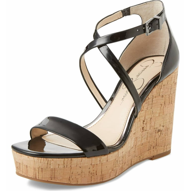 Jessica Simpson Patent Leather Wedge