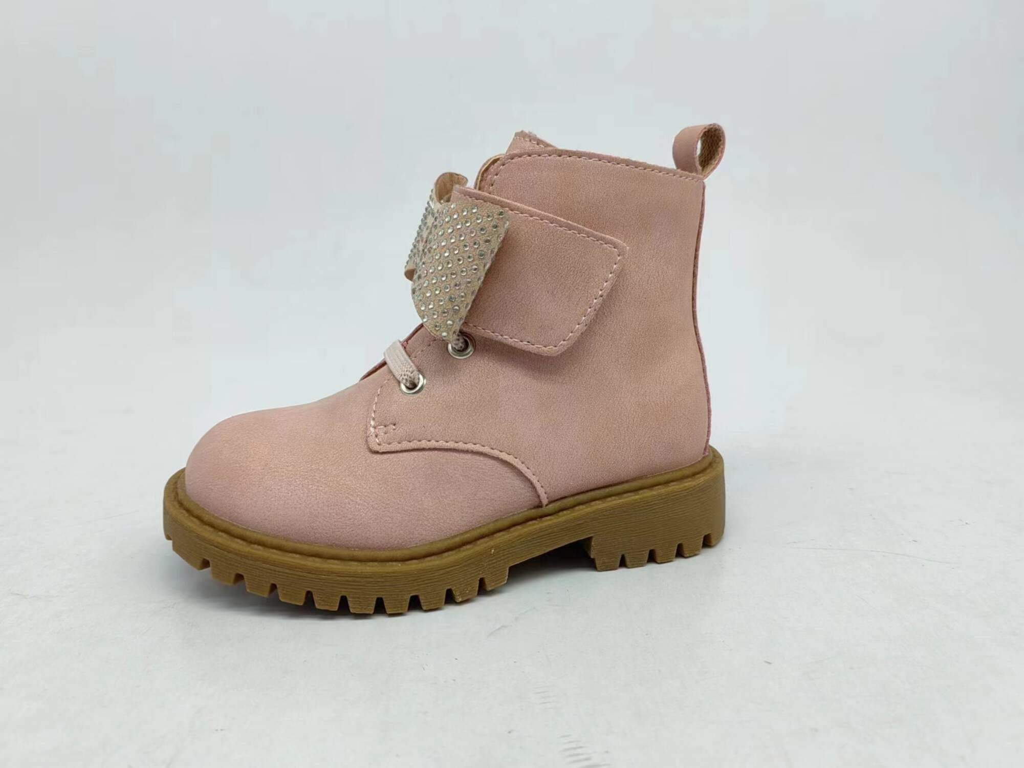 Jessica Simpson Toddler Girls Pink Blush Daria Bow Boot - Walmart.com