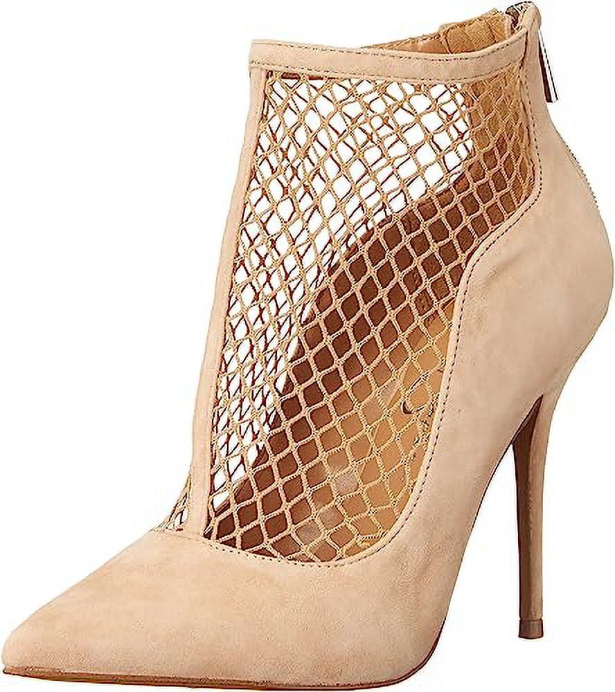 Jessica Simpson Wicasa Women's High Heel Mesh Ankle Booties Pumps ...