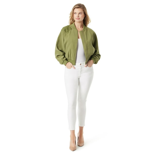 Jessica Simpson Women's Bomber Jacket - Walmart.com