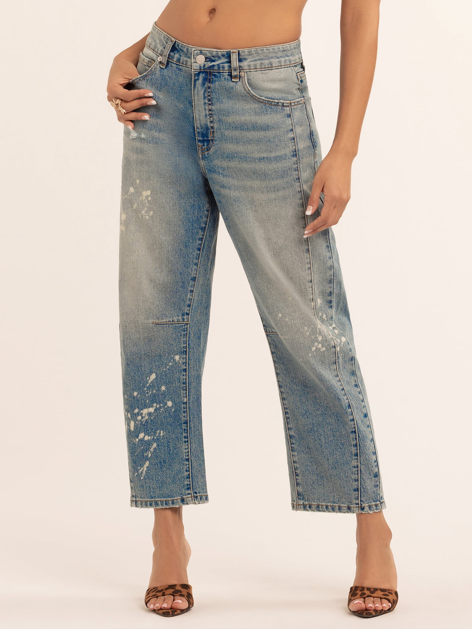 Jessica Simpson Women's Cherry Barrel 5 Pocket Jeans, Sizes 2-16 ...