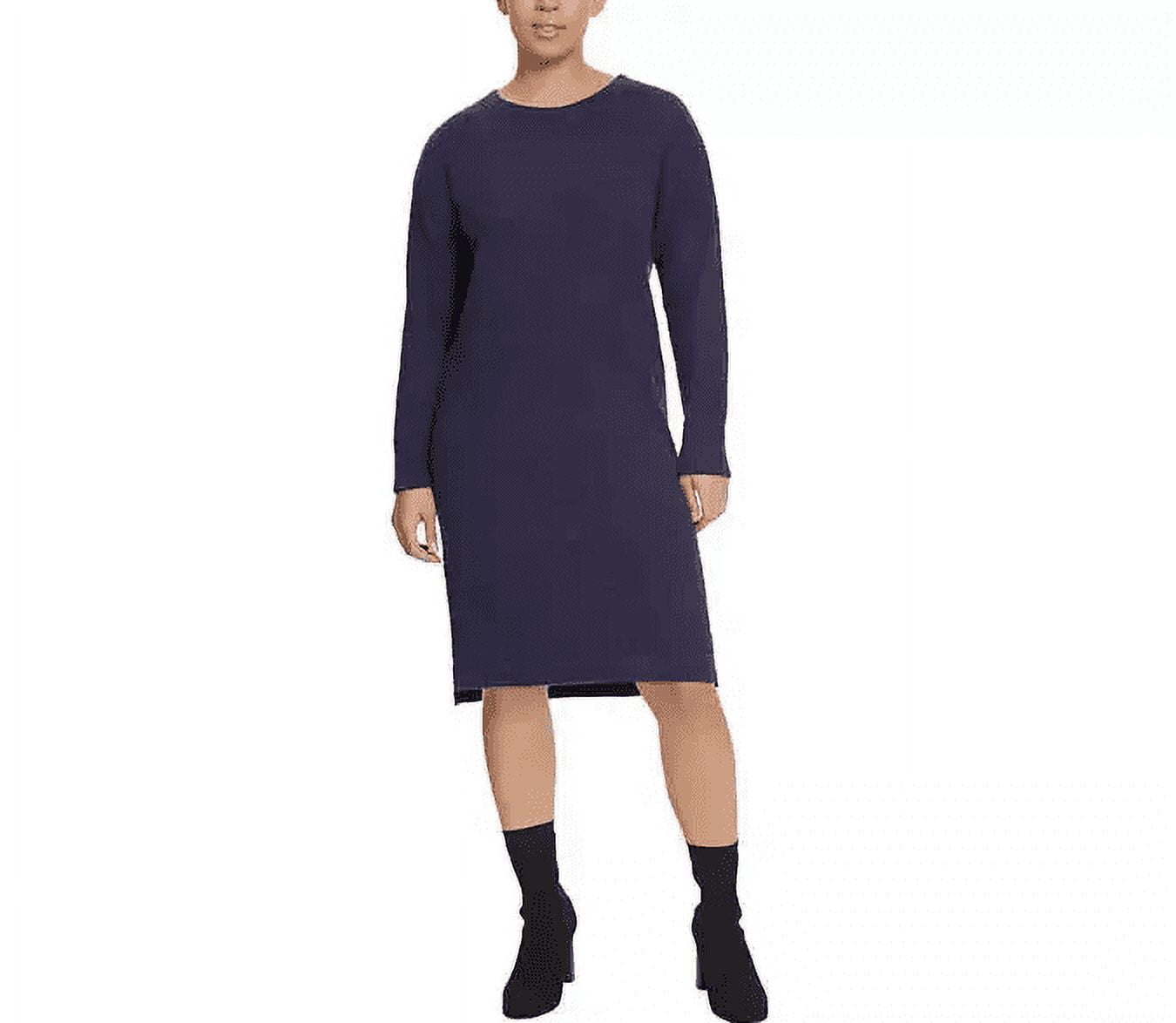 Jessica Simpson Women's Cozy Sweater Dress (Blue, Medium) - Walmart.com