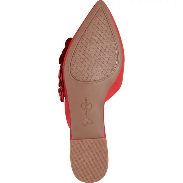 Jessica Simpson Women's Cymia Slip-on Floral Embellished Pointed Toe ...