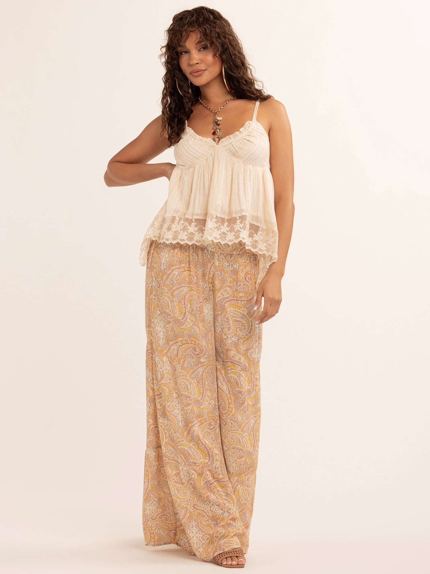 Jessica Simpson Women's Indy Hankerchief Hem Top, Sizes XS-XL - Walmart.com