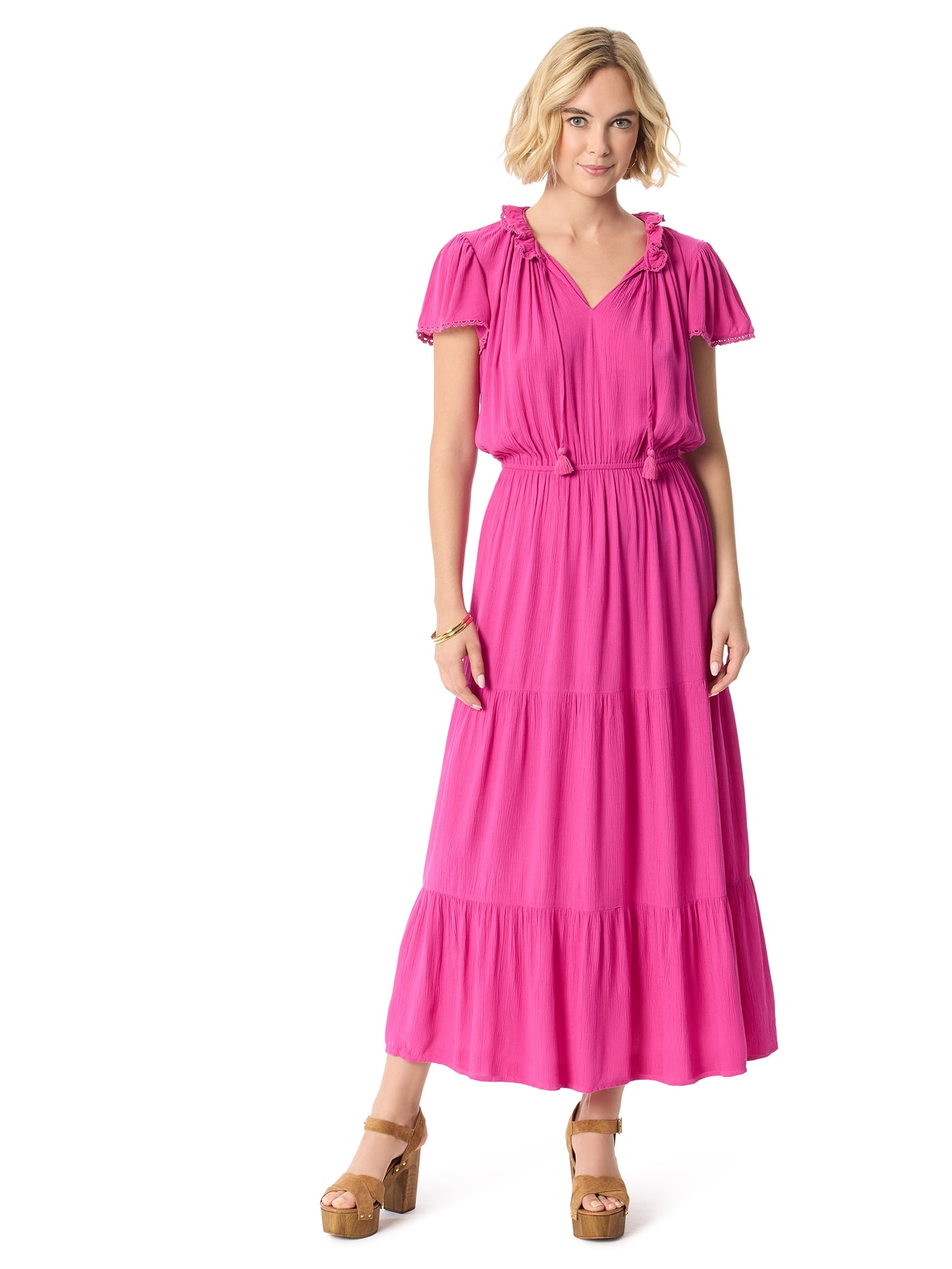 Jessica Simpson Women's Lexie Maxi Dress, Sizes XS-XL - Walmart.com