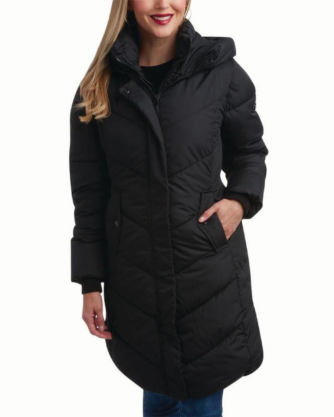 Jessica Simpson Women's Long Vestee Puffer Coat with Hood, Sizes S-XL ...