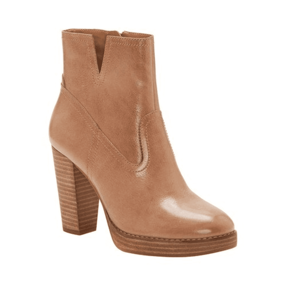 Jessica Simpson Women's Lucky Brand Quintei Heeled Boot Macaroon Size ...