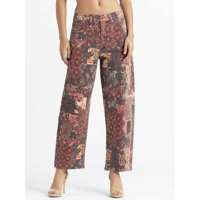 Jessica Simpson Women's Myrtle Barrel Leg Jeans, Sizes 2-16 - Walmart.com