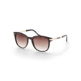 Jessica Simpson Women's Plastic & Metal Cat Eye Sunglasses, Gold-Tone ...