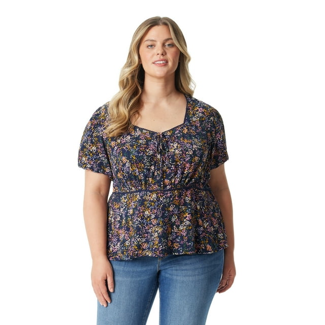 Jessica Simpson Women's and Women's Plus Cora Match Set Top - Walmart.com