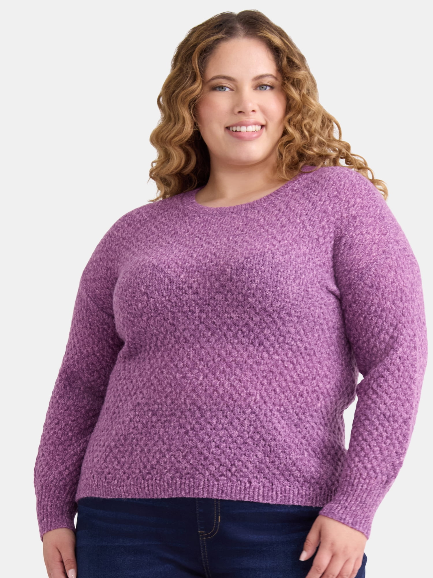Jessica Simpson women's Plus Size Suki Pullover - Walmart.com