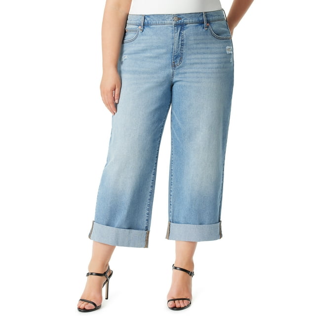 Jessica Simpson Women's Zinnia Boyfriend Jeans - Walmart.com