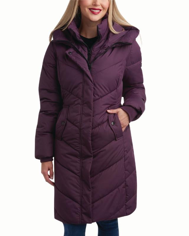 Jessica Simpson Women's Puffer Coat - Classy Long Maxi Puffer Jackets ...