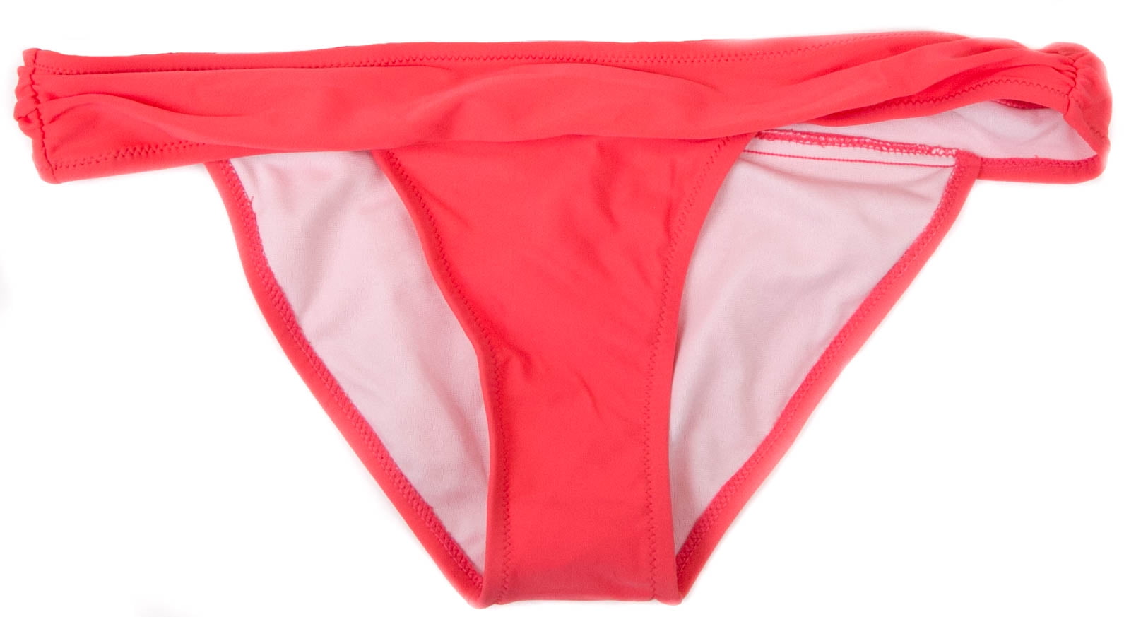 Jessica Simpson Women's Solid Color Cinched Hip Bikini Swim Bottom ...
