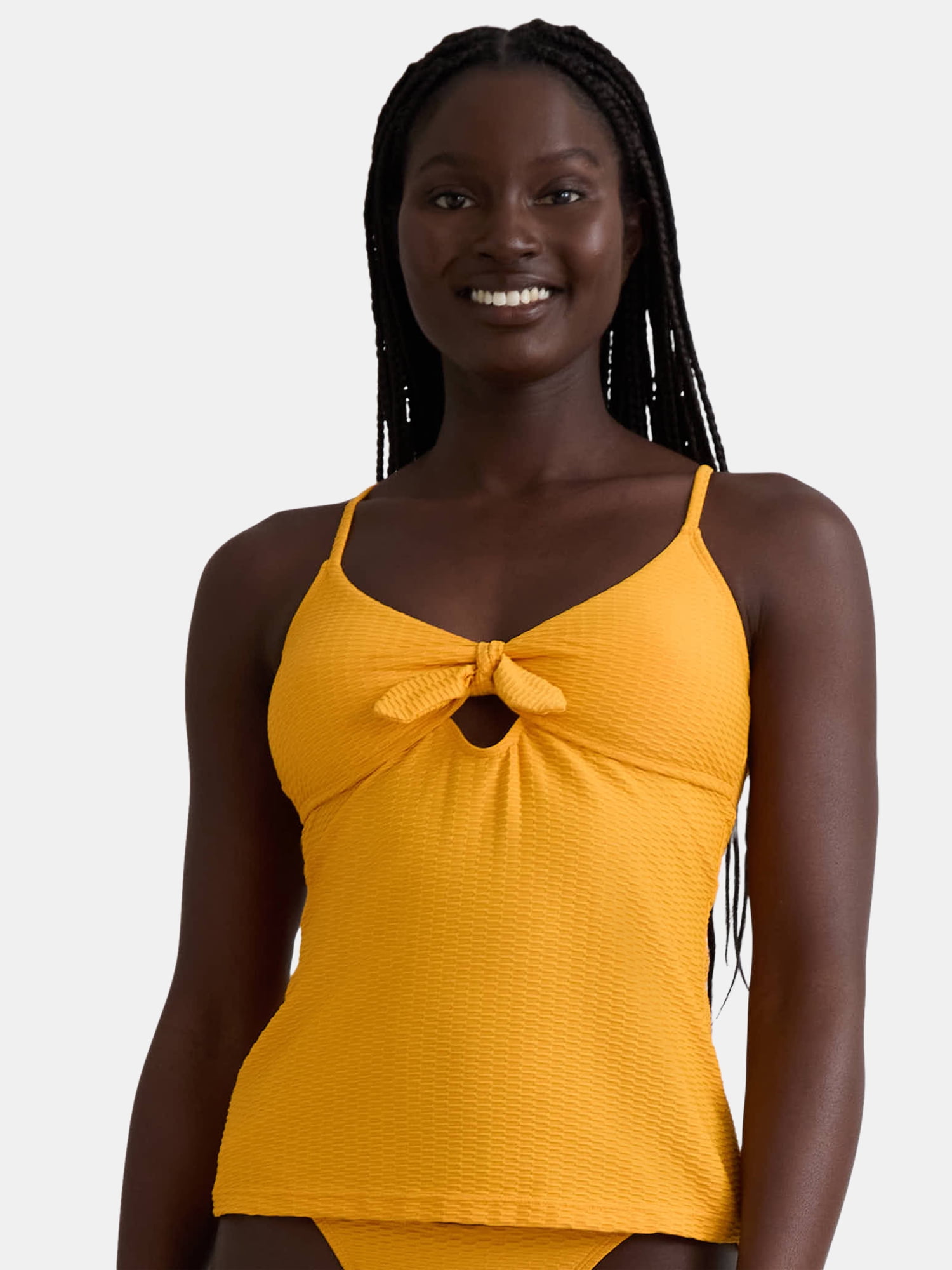 Jessica Simpson Women’s Tie Knot Tankini Top, Sizes XS-XXL - Walmart.com