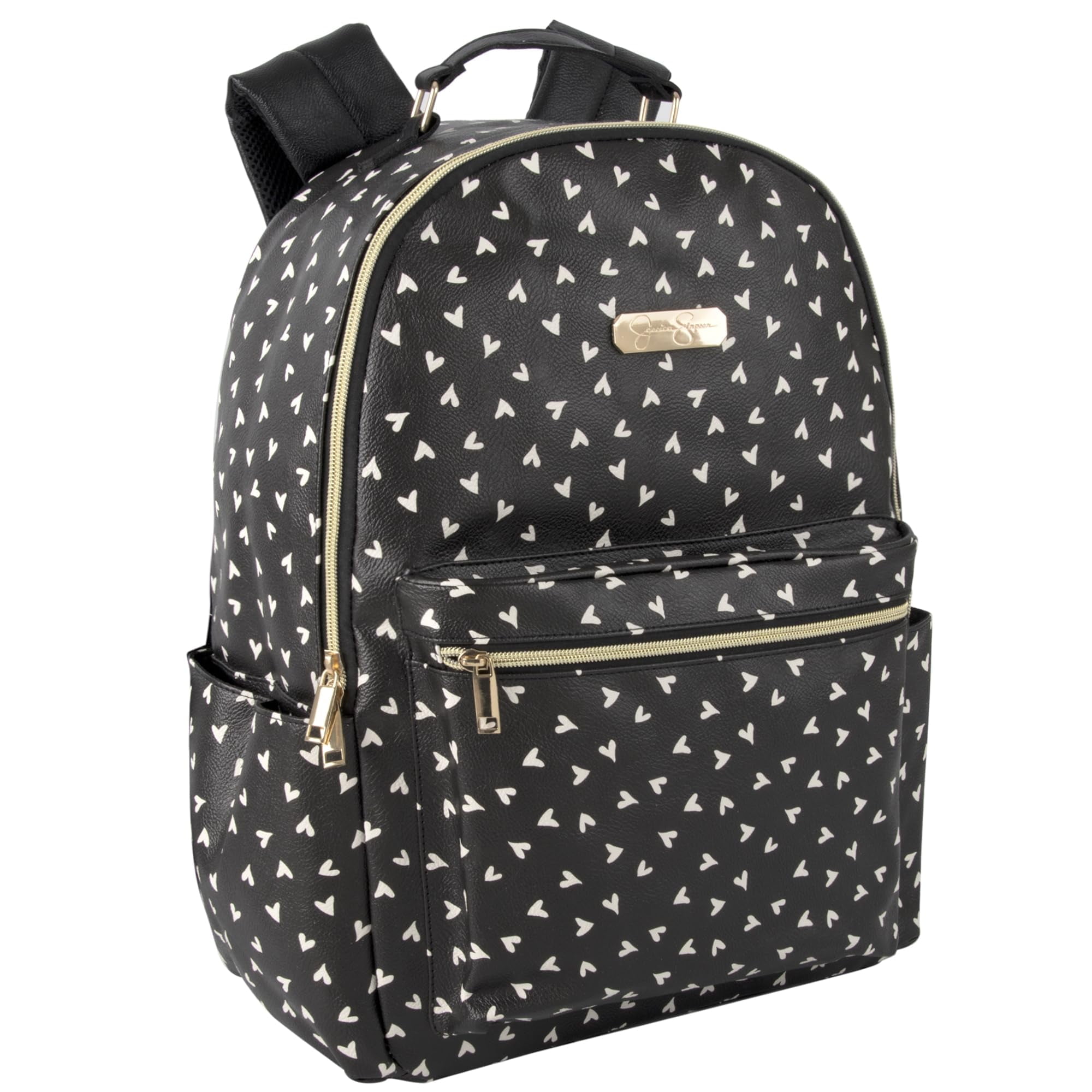 Jessica Simpson Women’s Waterproof Vegan Leather Laptop Backpack with ...