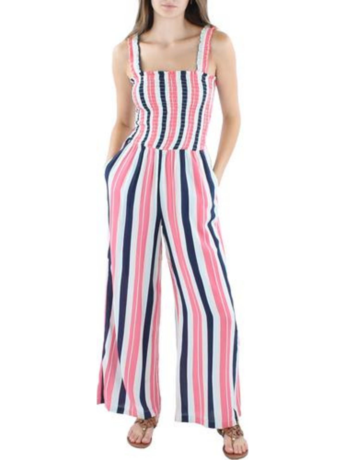 Jessica Simpson Womens Hailey Smocked Square Neck Jumpsuit - Walmart.com Jessica Simpson Womens Hailey Smocked Square Neck Jumpsuit - Walmart.com