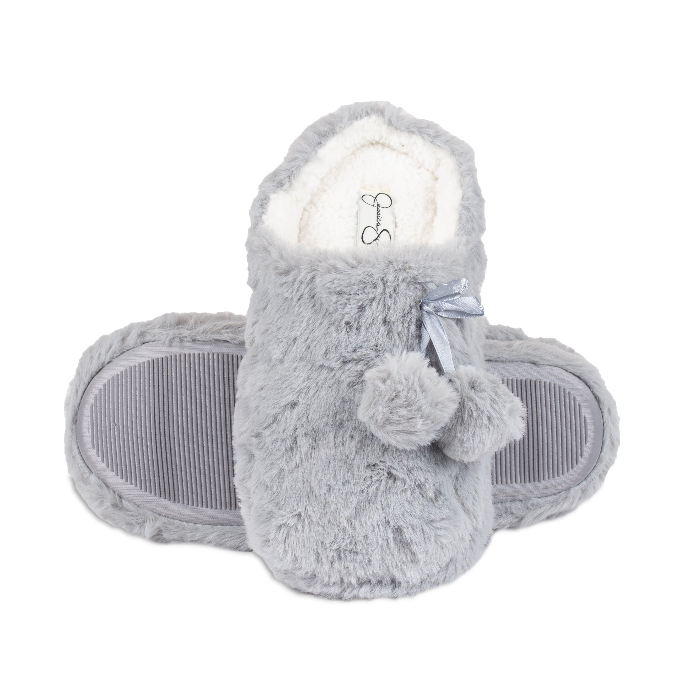 Jessica Simpson Womens Plush Slip-On Clogs - Memory Foam Slipper House ...