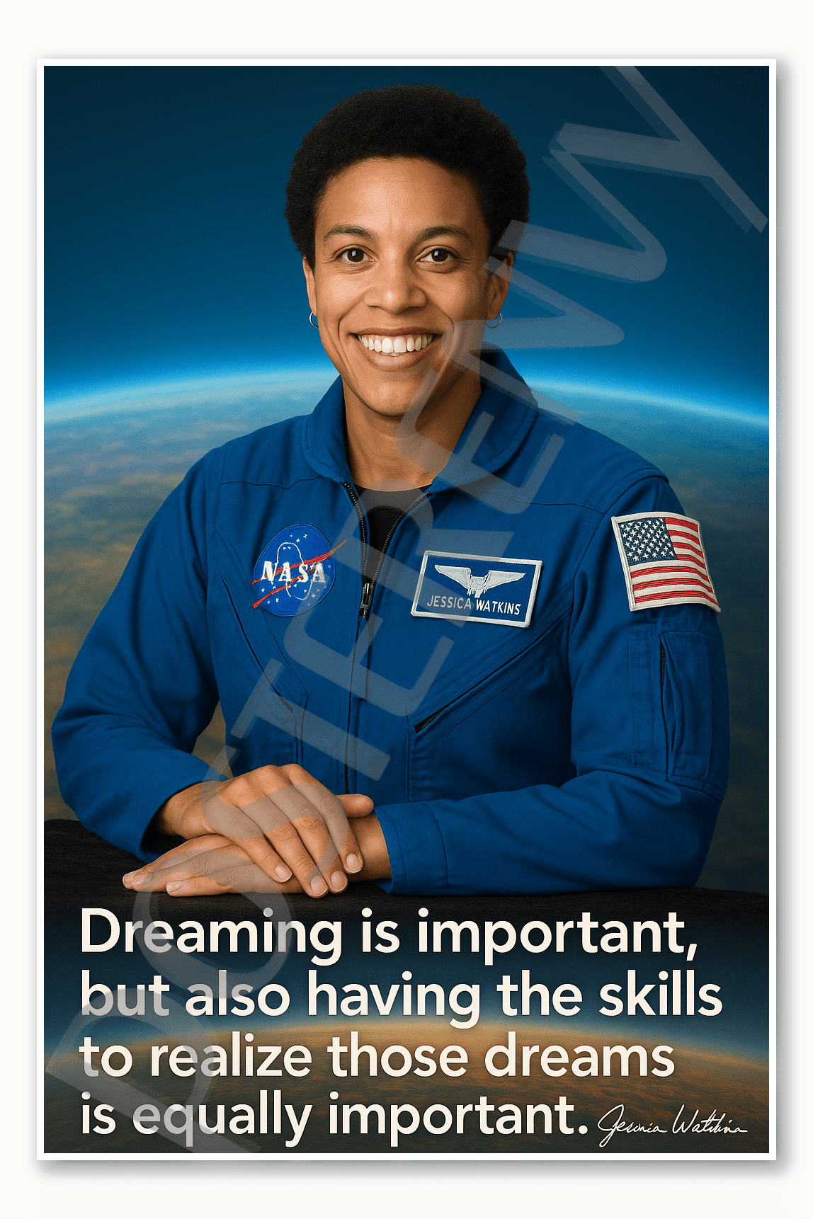 Jessica Watkins NASA African American Astronaut Dreaming is important ...
