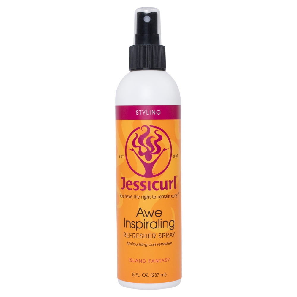 Jessicurl, Awe Inspiraling Spray, Island Fantasy, 8 fl oz, Moisturizing ...