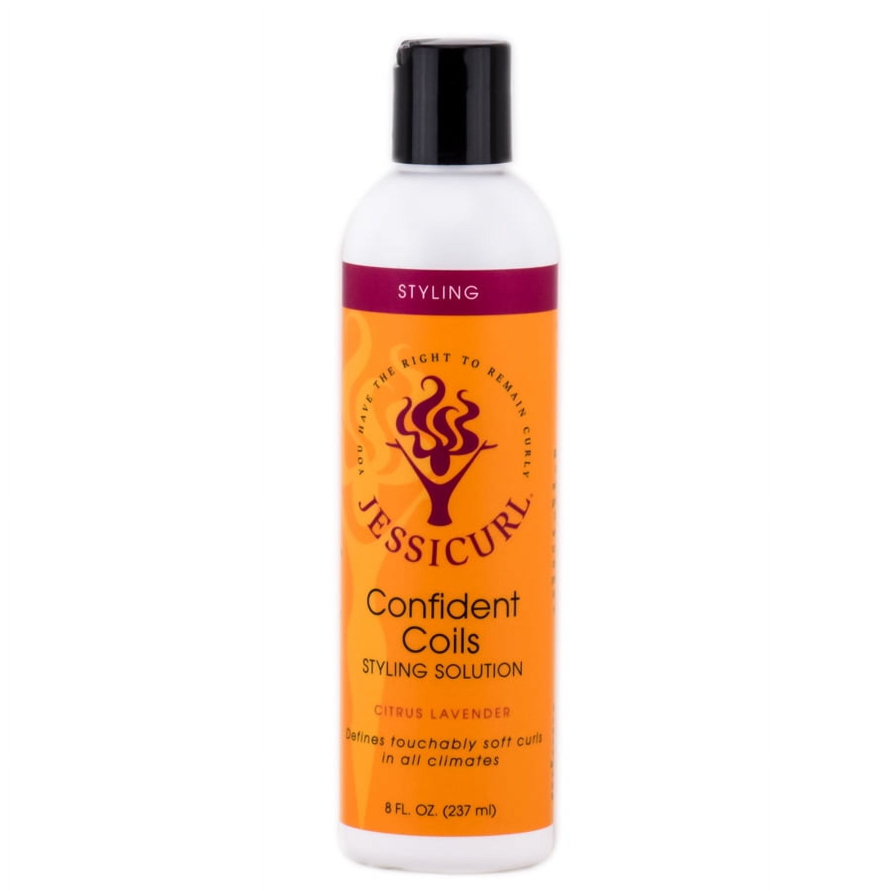 Jessicurl Confident Coils Styling Solution (Citrus Lavender - 8 oz ...